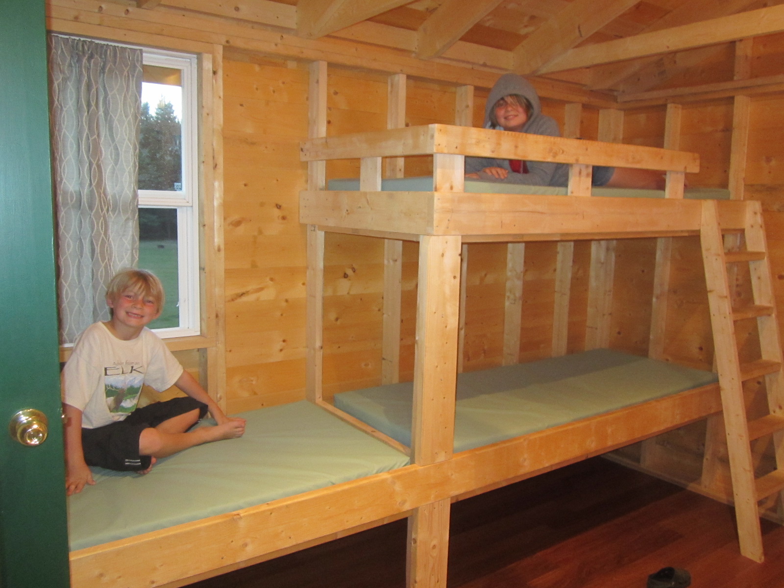 Sleeping in a Treehouse