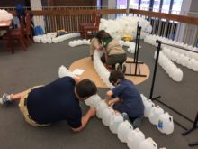 Igloo from Plastic Jugs