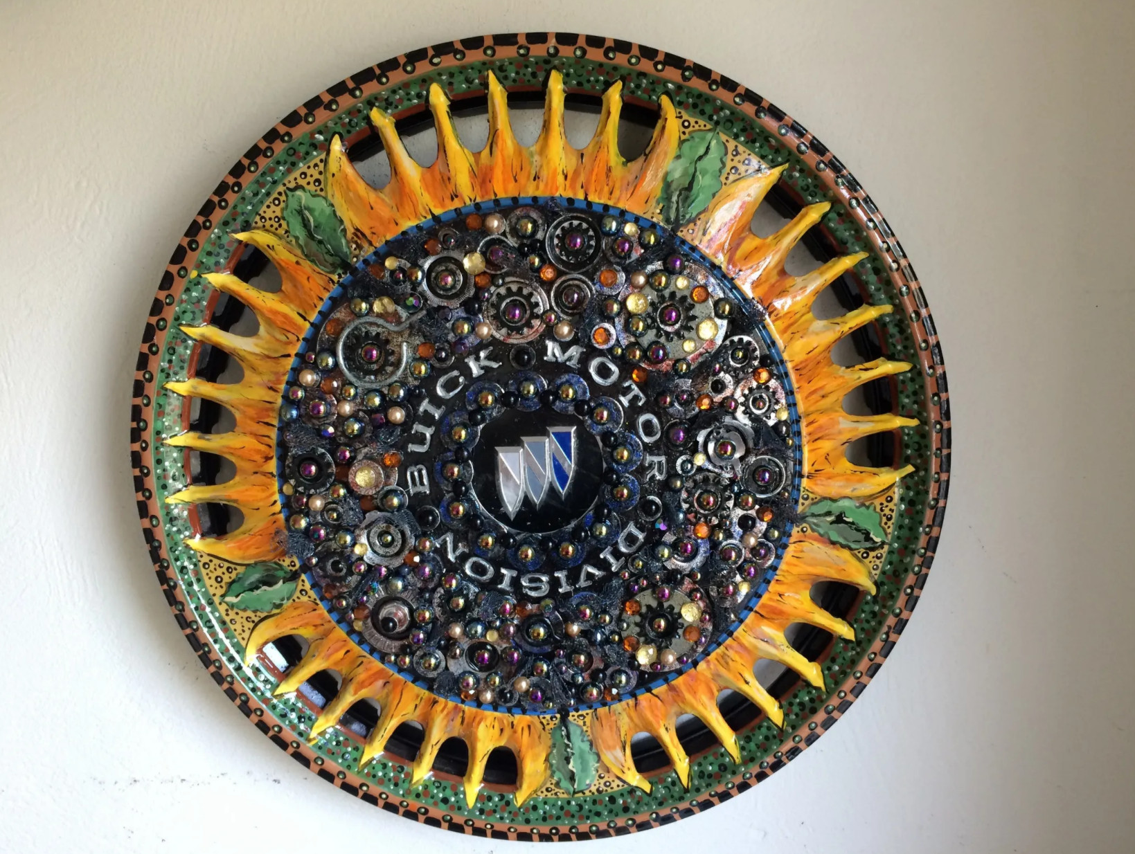 Hub Cap Creative Reuse